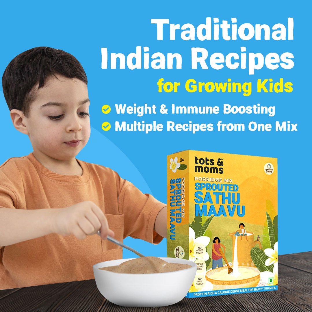 Sprouted Sathu Maavu Multigrain Mix | Best Baby Food – Tots and Moms ...