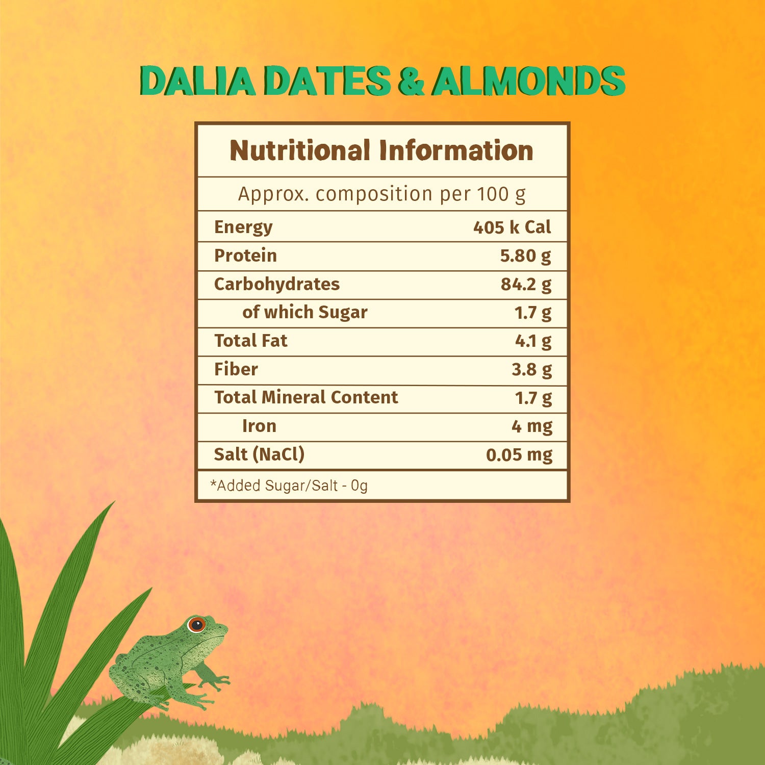 Instant Dalia Dates & Almonds | Organic Instant Mix – Tots & Moms